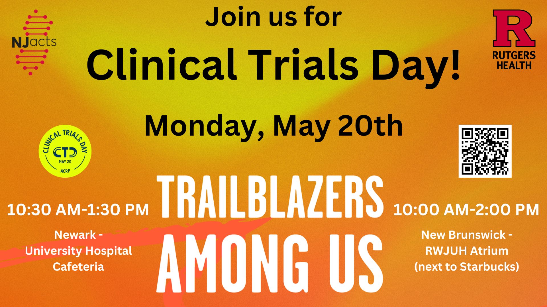 Clinical Trials Day is May 20th! - | New Jersey Alliance for Clinical ...